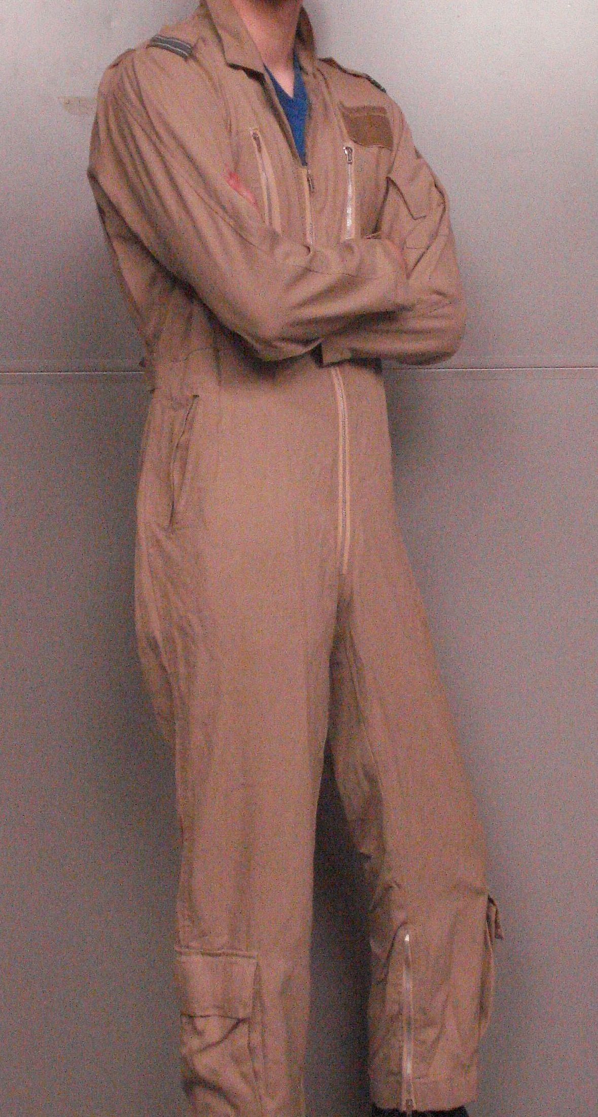 Bonhams Cars : A 1991 Gulf War RAF Flight Lieutenant's overalls,