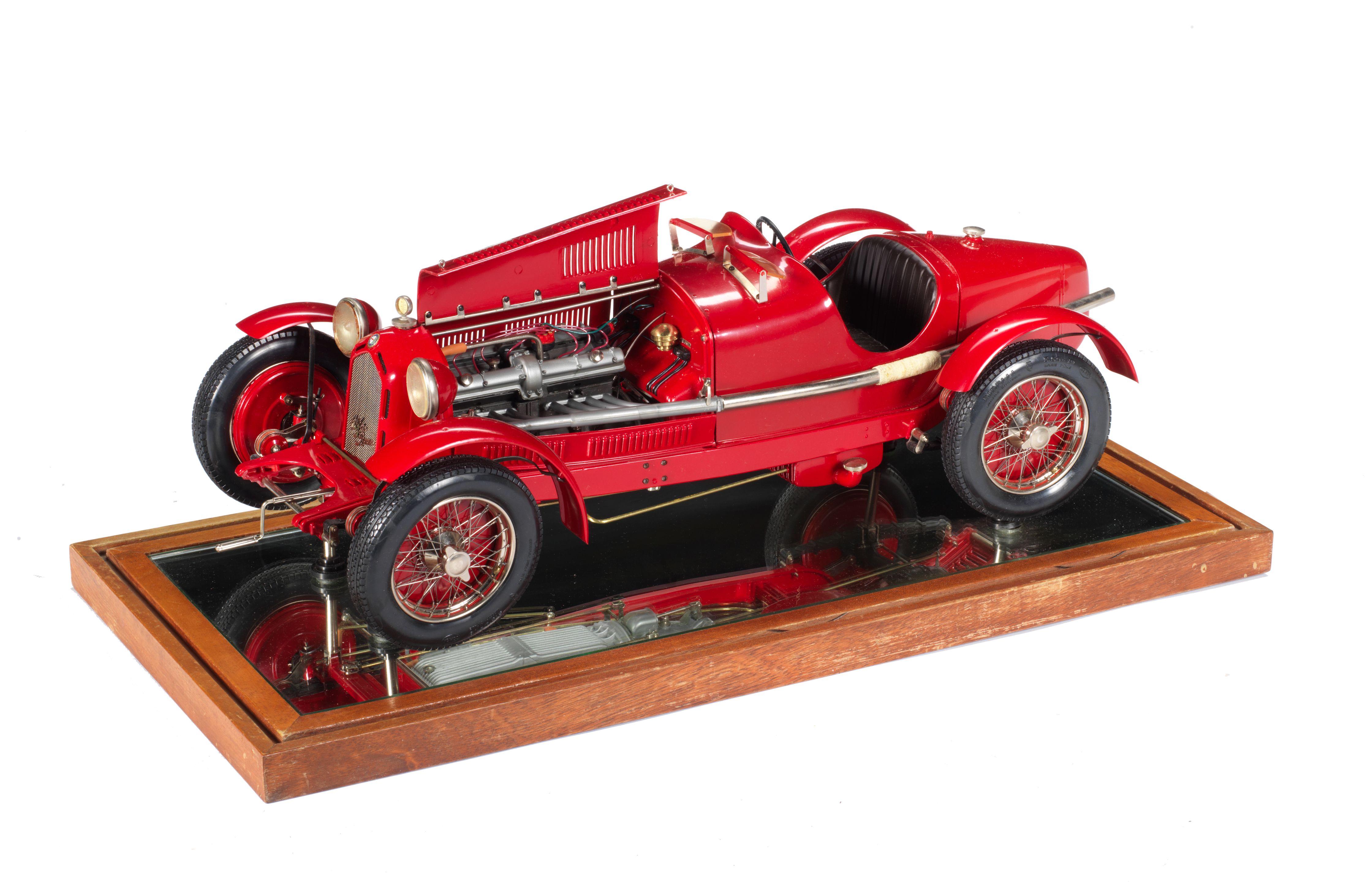Bonhams Cars : A 1:8 scale model of a 1931 Alfa Romeo 8C 2300 Monza by ...
