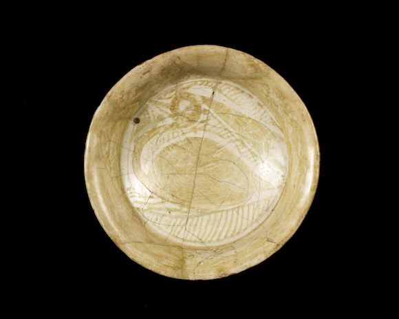 Bonhams : A small Abbasid lustre pottery Bowl Mesopotamia, 10th Century