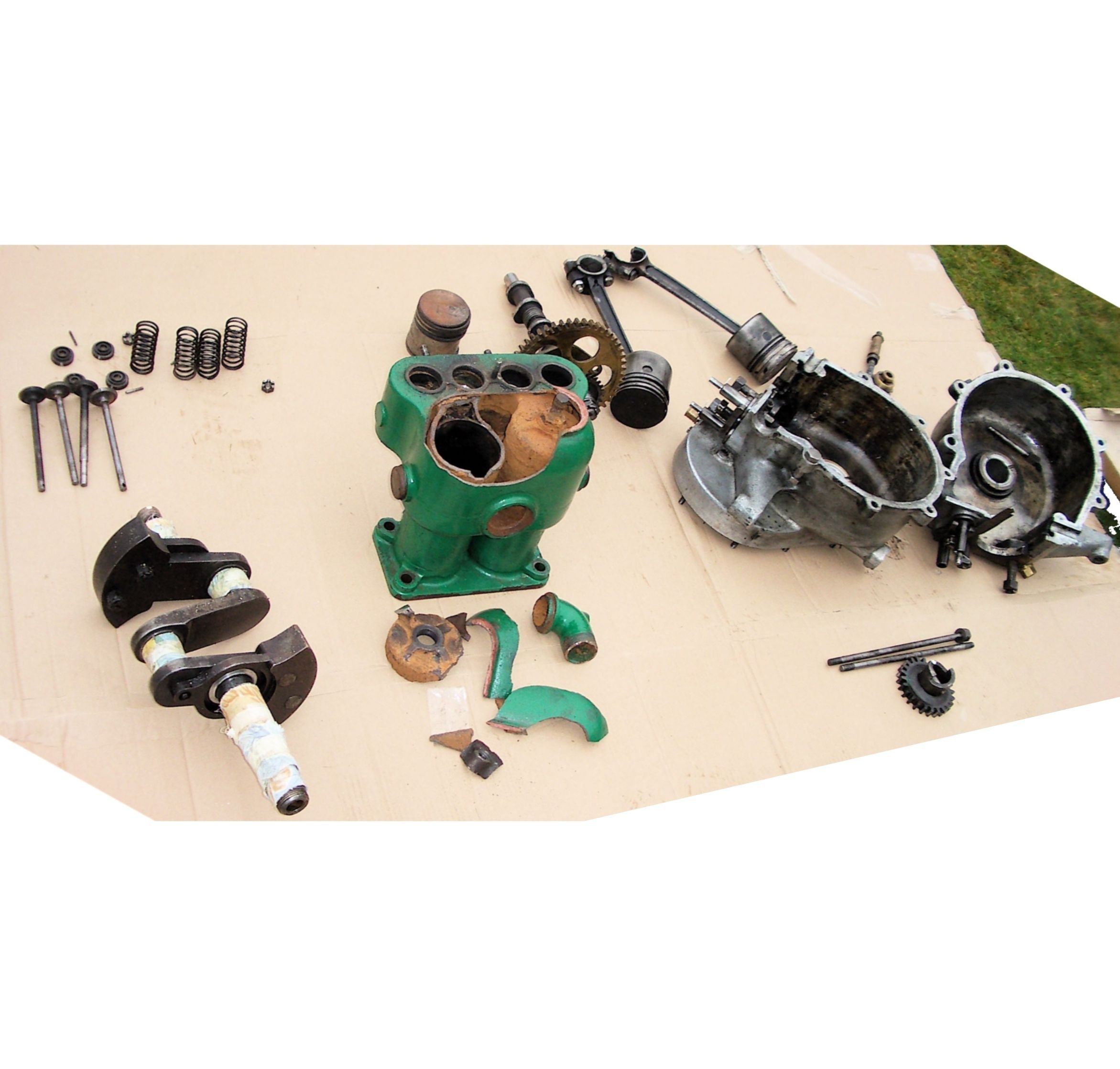 Bonhams Cars : An Edwardian Renault AX engine,