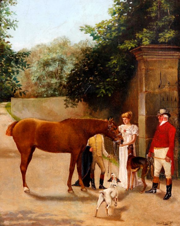 Bonhams : Attributed to Gilbert Scott Wright (British, 1880-1958) The ...