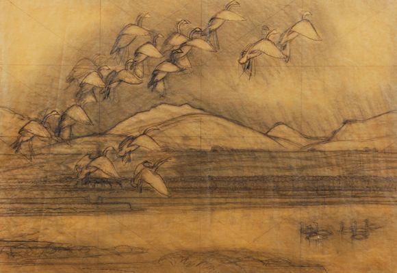 Bonhams : Charles Frederick Tunnicliffe R.A. (British, 1901-1979 ...
