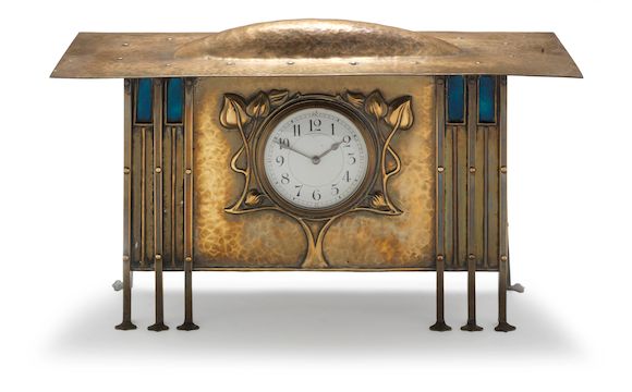 Bonhams : George Walton, attributed A Mantel Clock, circa 1910