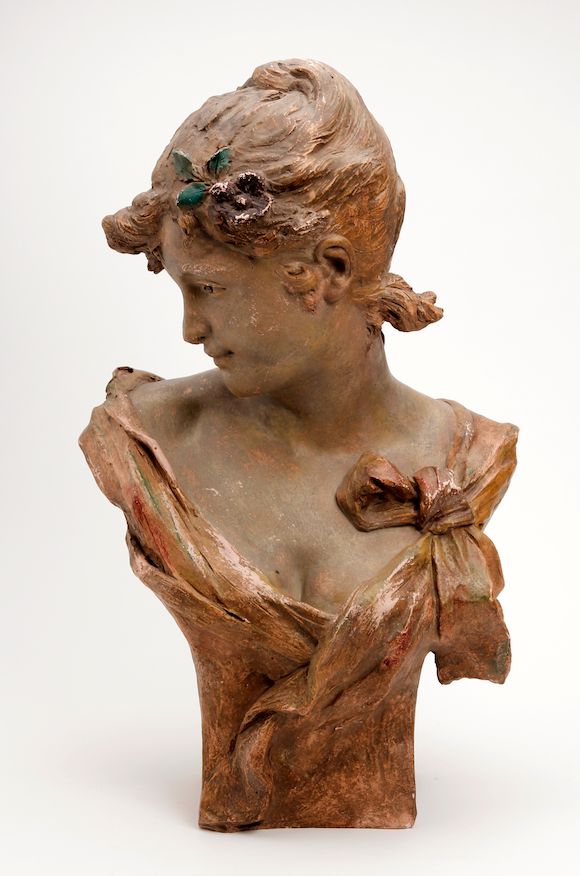 Bonhams : After Alfred Jean Foretay (Swiss, 1861-1944) An Art Nouveau ...