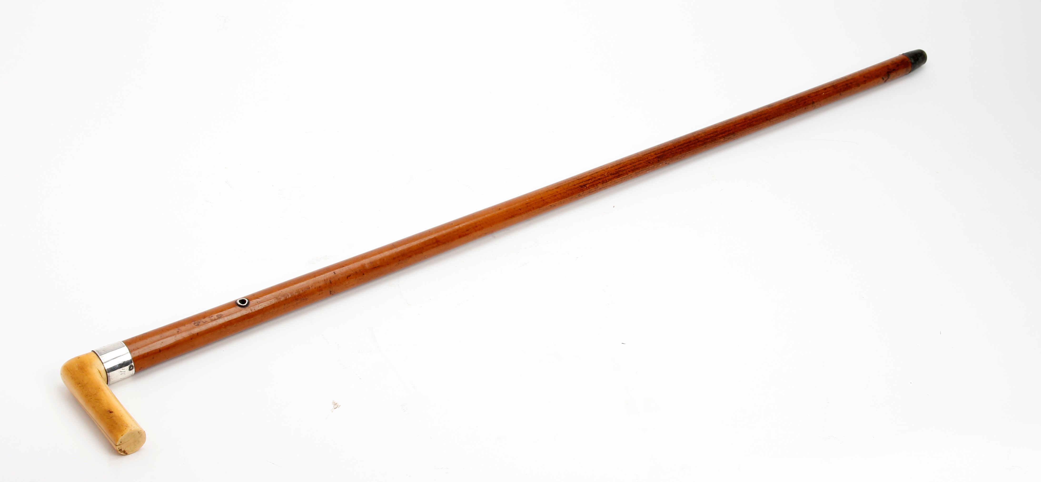 Bonhams : A 19th century walking cane of naval interest