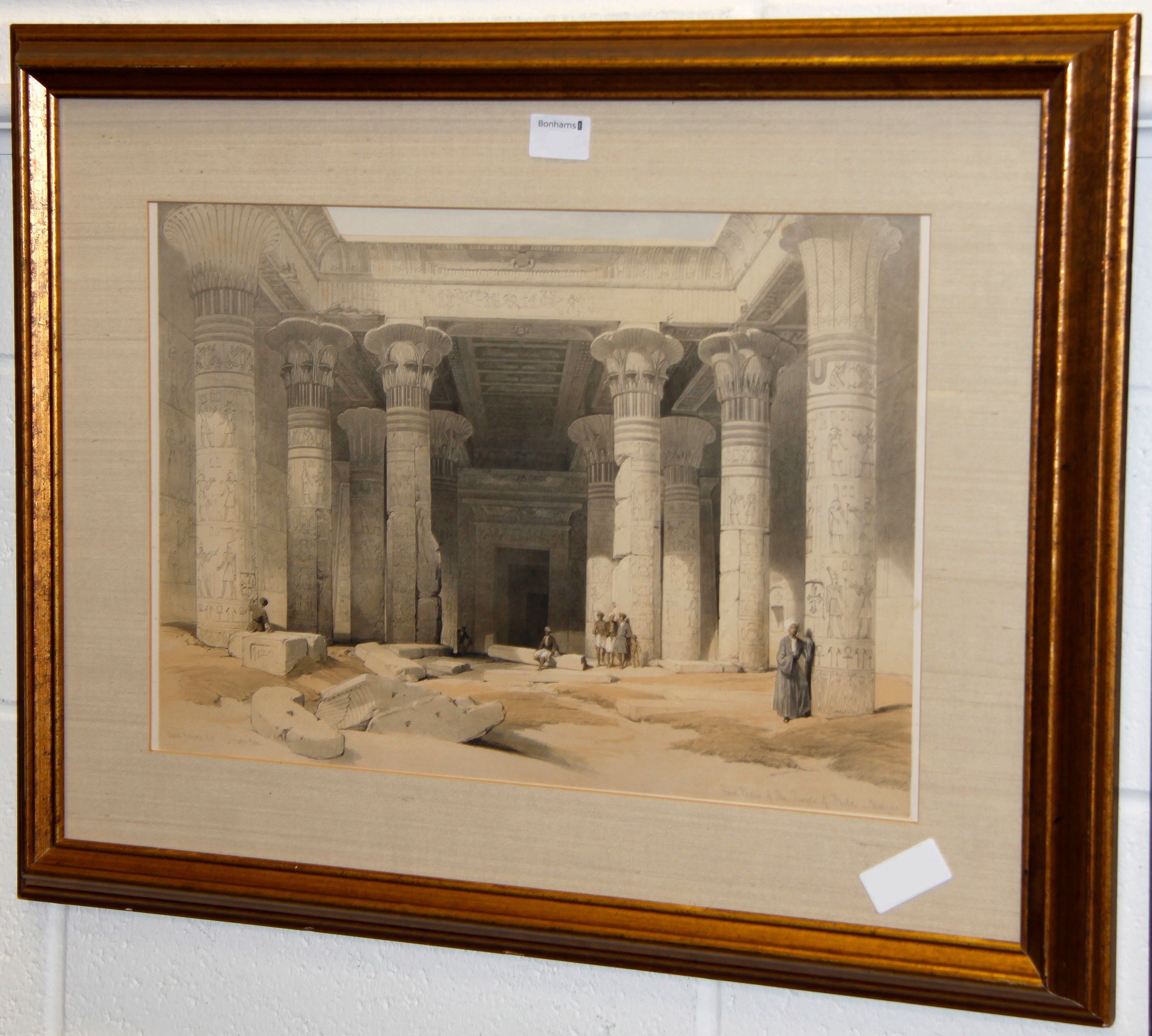 Bonhams : David Roberts, RA (British, 1796-1864) Grand Portico of the ...
