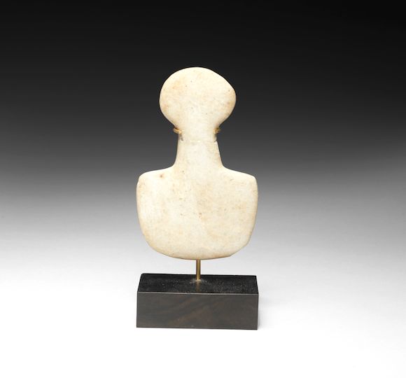 Bonhams : An Anatolian marble idol