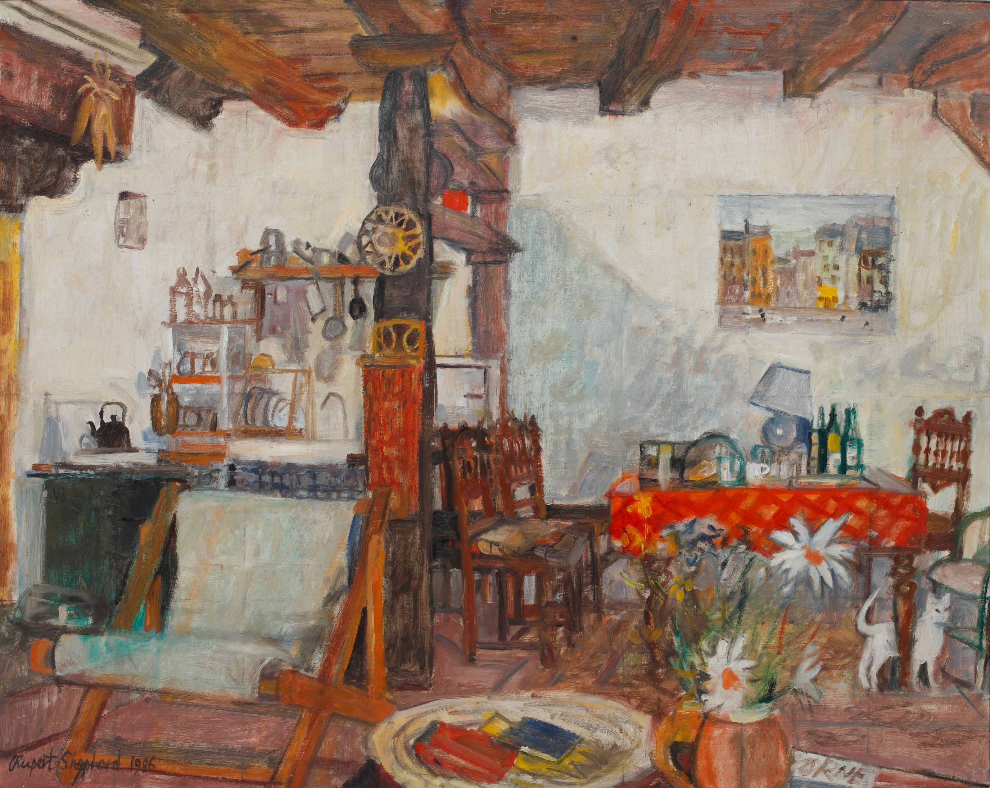 Bonhams : Rupert Norman Shephard (British, 1909-1992) French Kitchen ...
