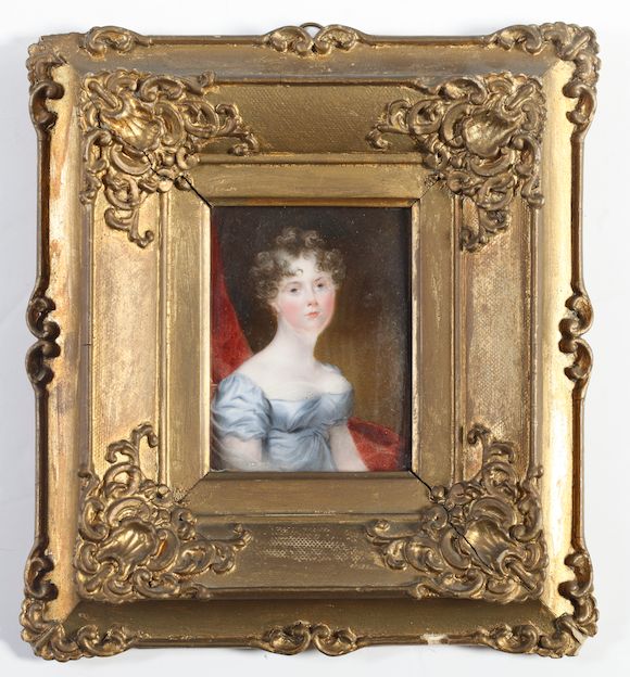Bonhams : Thomas Hargreaves (British, 1775-1846) A Lady, called ...