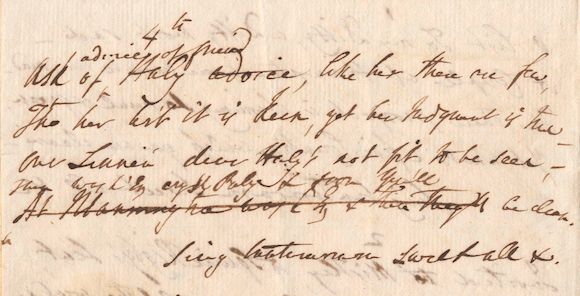 Bonhams : GARRICK, DAVID (1717-1779) AUTOGRAPH REVISED MANUSCRIPT OF ...