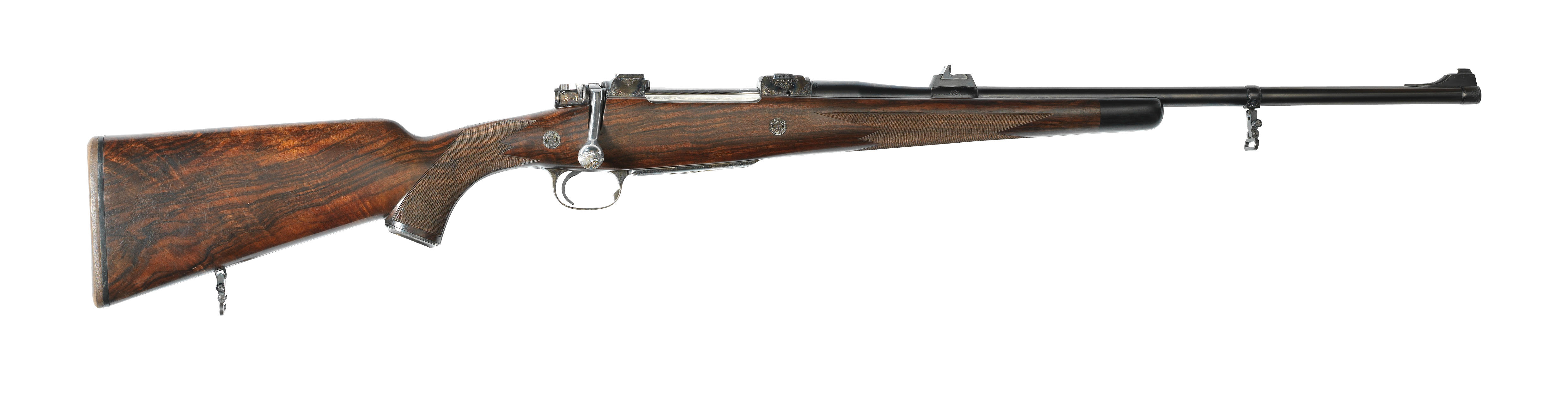 Bonhams : A fine J.M. Smets-engraved .416 (Rigby) sporting rifle by ...
