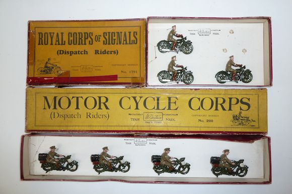 Bonhams : Britains Motorcycle Dispatch Riders 7