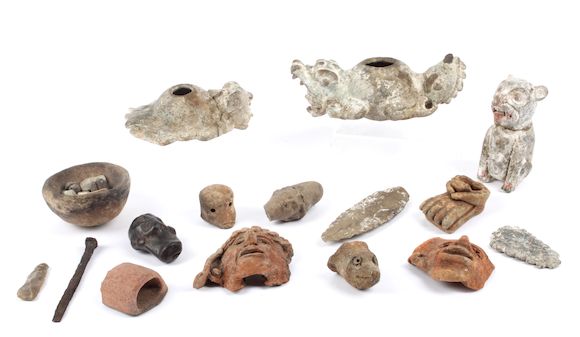 Bonhams : A collection of Pre Columbian Mayan, South American and other ...