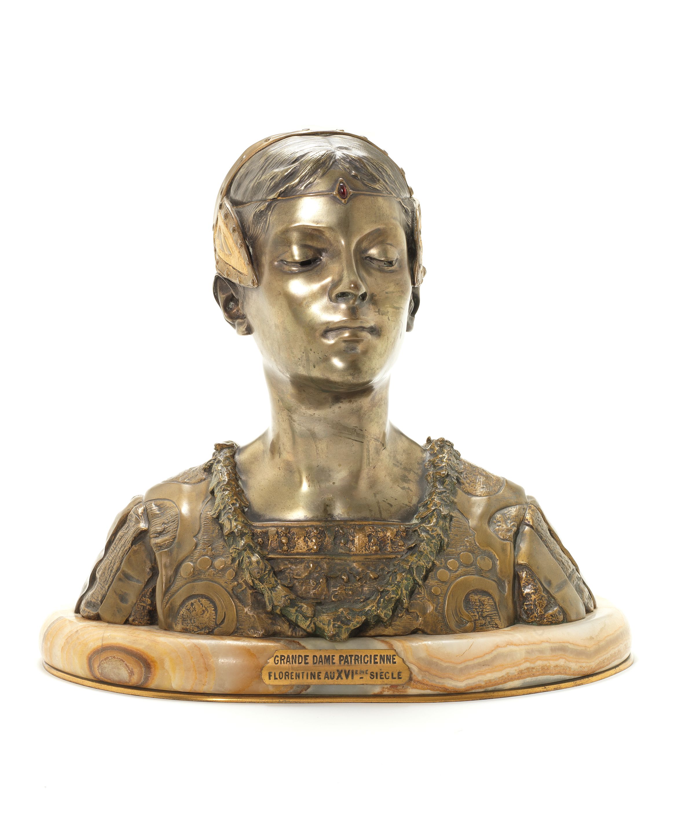 Bonhams : Roland Colombo Grange 'Grande Dame Patricienne Florentine Au ...