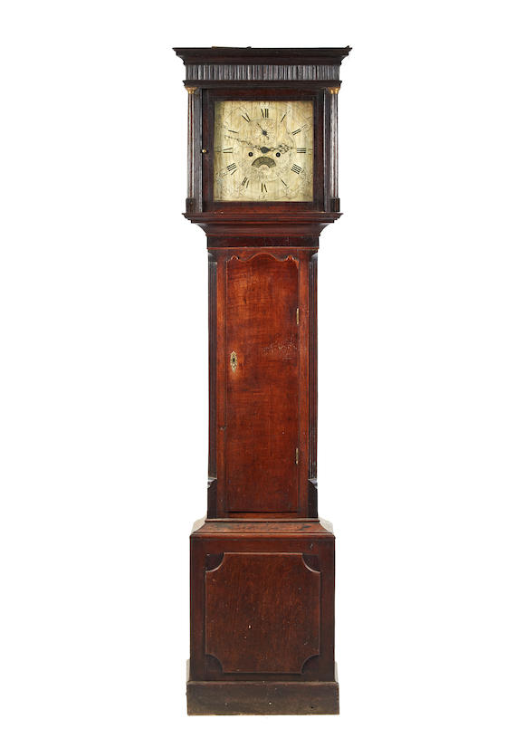Bonhams An Early 19th Century Oak Longcase Clock