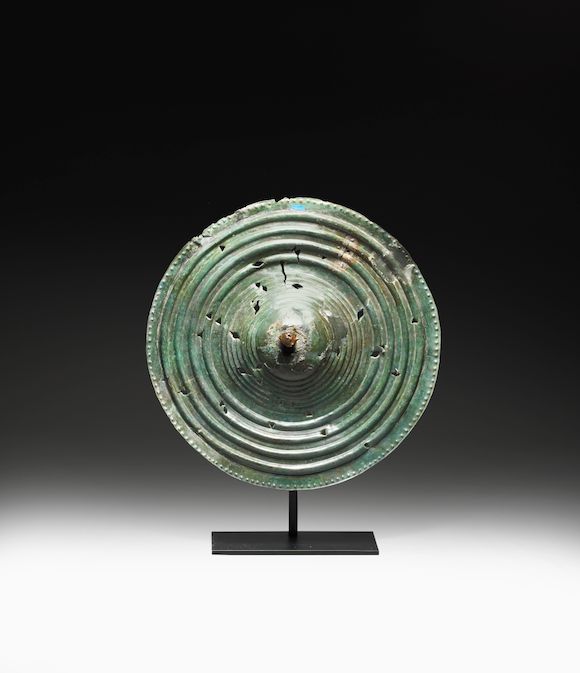 Bonhams : A Celtic bronze shield