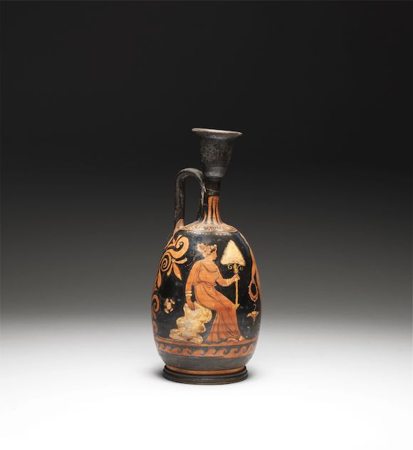 Bonhams : A Greek red-figure lekythos