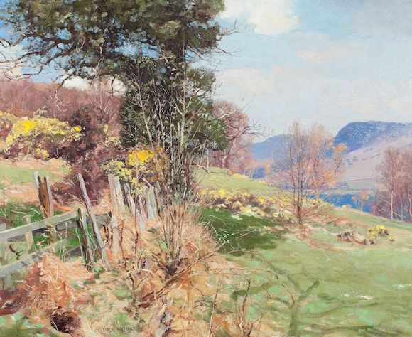 Bonhams : George Houston RSA RSW RGI (British, 1869-1947) 70 x 90 cm ...