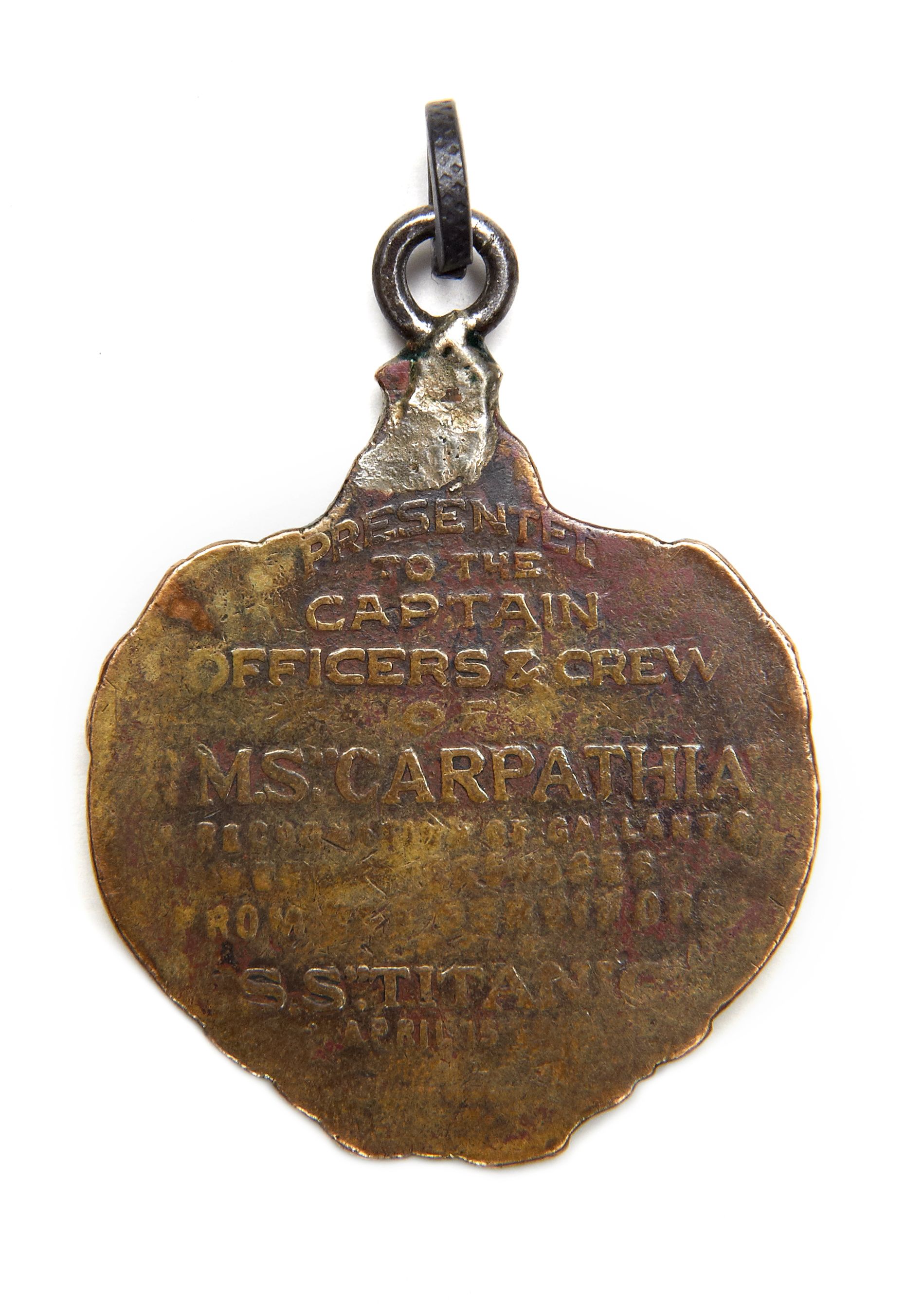 RMS Carpathia a bronze commemorative medal & original box. - auctions ...