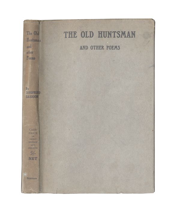 Bonhams : SASSOON (SIEGFRIED) The Old Huntsman, 1917; and others (5)