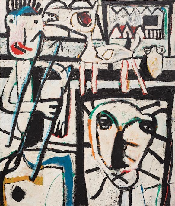 Bonhams : David Larwill (1956-2011) Tribal, 1983