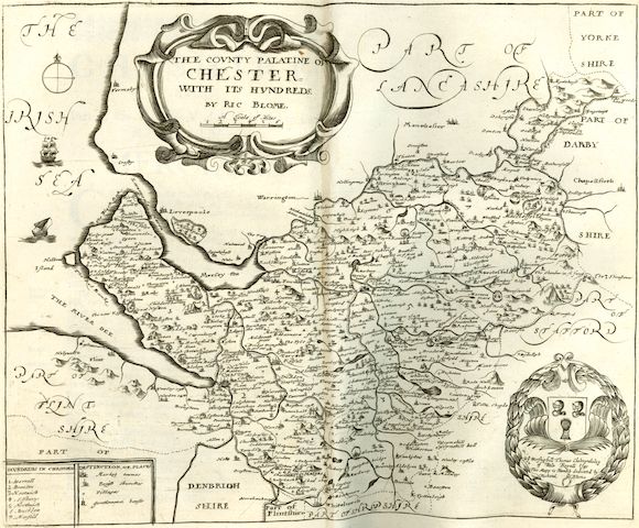 Bonhams : BLOME (RICHARD) Britannia or, A Geographical Description of ...