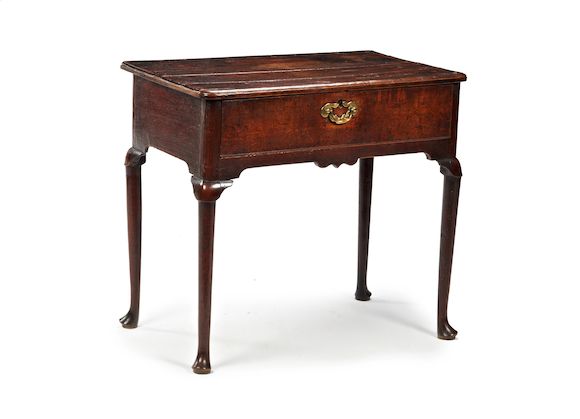 Bonhams : A George II oak side table, circa 1750