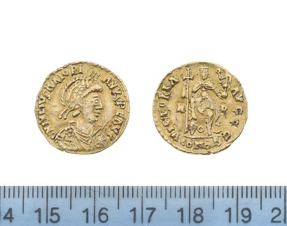Bonhams : Roman, Majorian (AD 457-461) Gold solidus. Weighs 4.4 grams ...