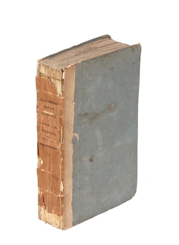 Bonhams : DAVY (HUMPHREY) Elements of Chemical Philosophy. Part I. Vol ...