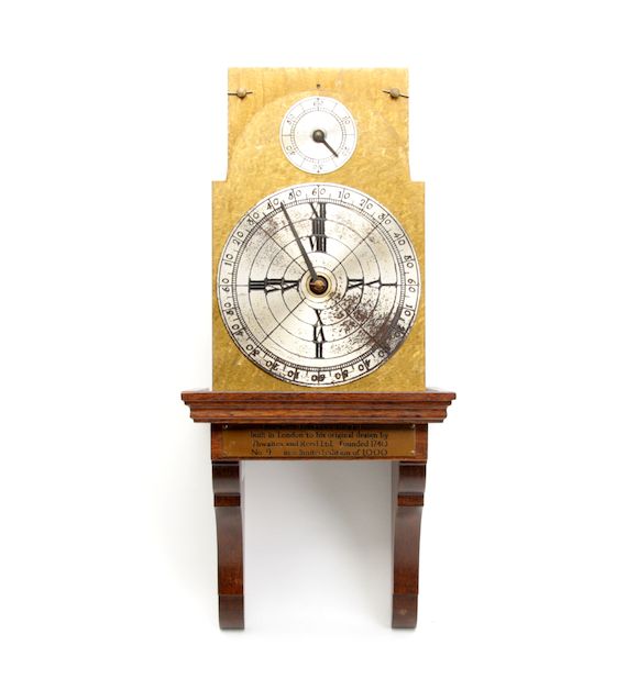 Bonhams : A replica of Benjamin Franklin's designed wall clock ...