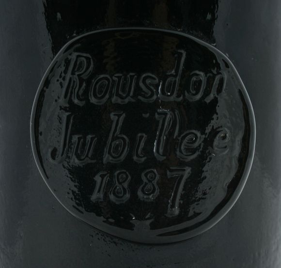 Bonhams : A group of 19th century wine bottles, two sealed and marked ...