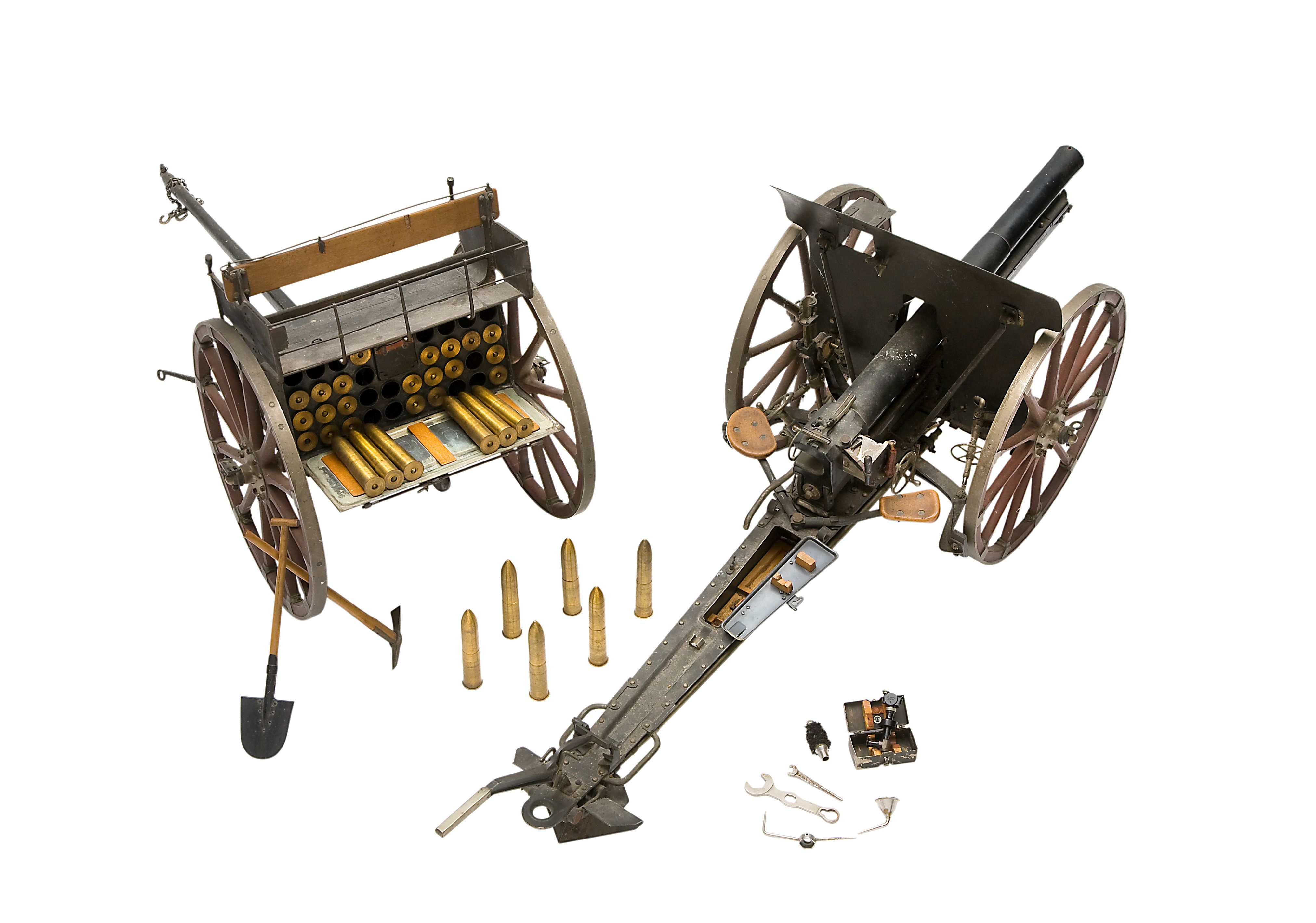 Bonhams : A Fine Model Of A German 77MM Feldkanone 96 Neur Art.