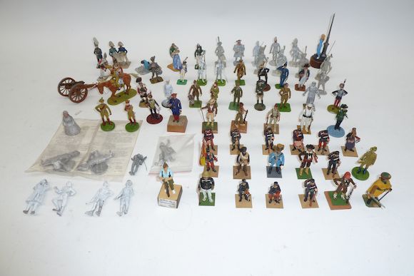 Bonhams : 54mm scale Military Models 130 approx
