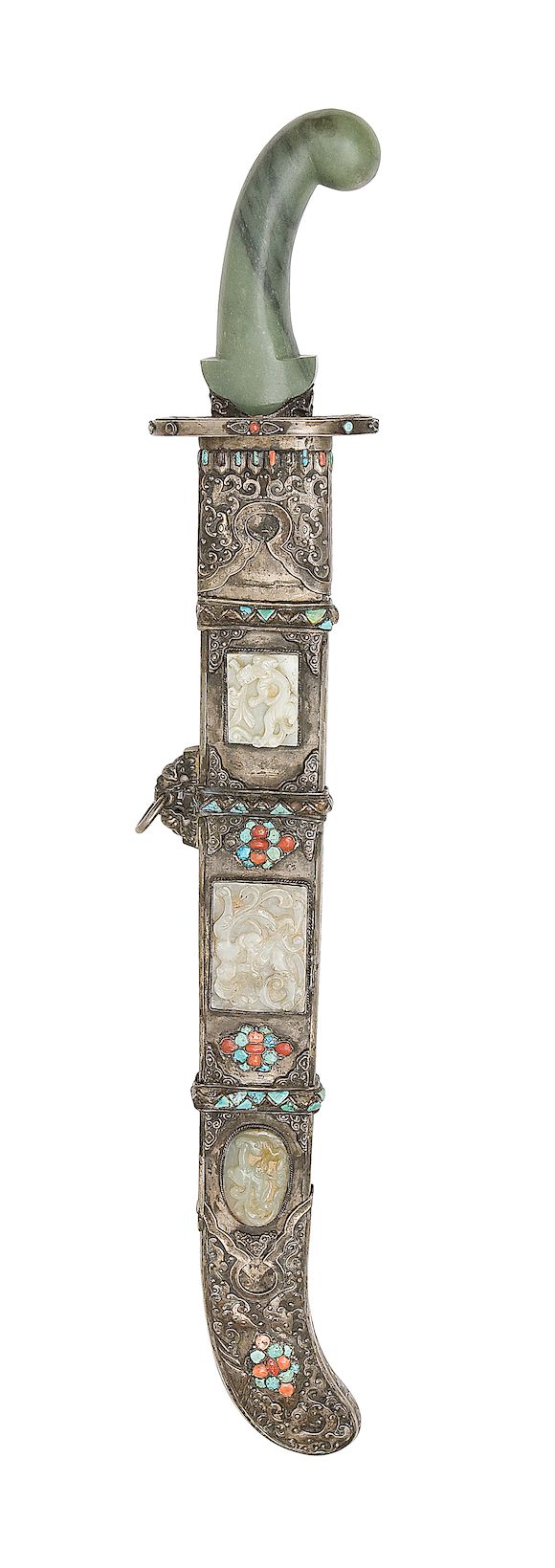Bonhams : A Mongolian Or Chinese Ceremonial Sword