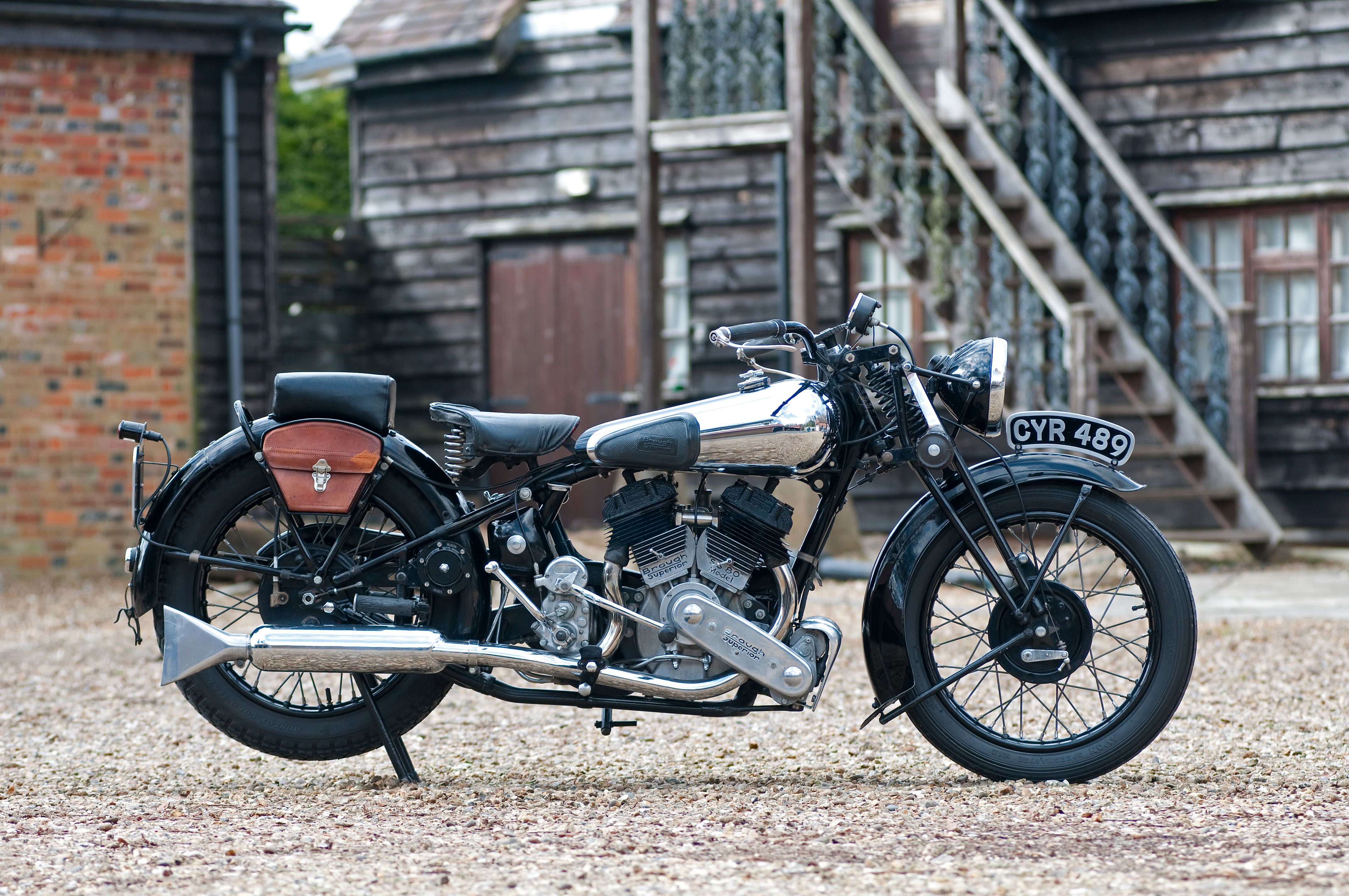 Bonhams Cars : 1936 Brough Superior 982cc SS80 Frame no. M8/1658 Engine ...