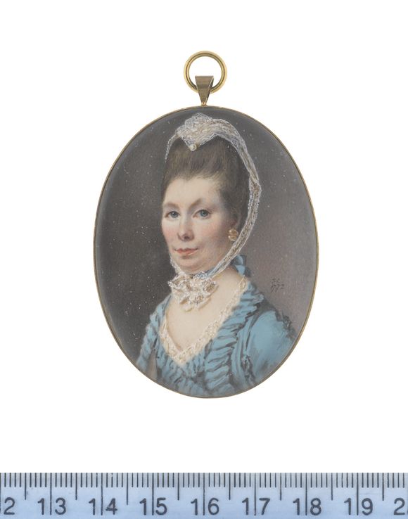 Bonhams : Samuel Cotes (British, 1734-1818) A Gentleman and a Lady ...
