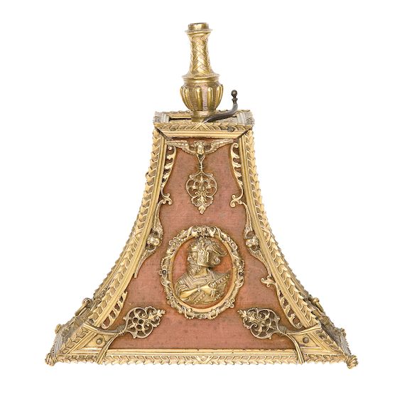 Bonhams : A Highly Decorative Italian Powder-Flask In Late 16th/Early ...