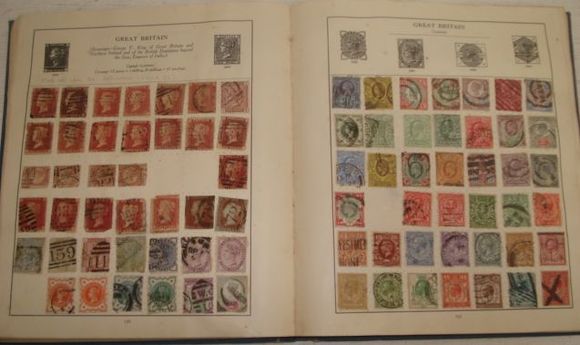 Bonhams : Stamps - The Strand Stamp Album, with all world collection ...