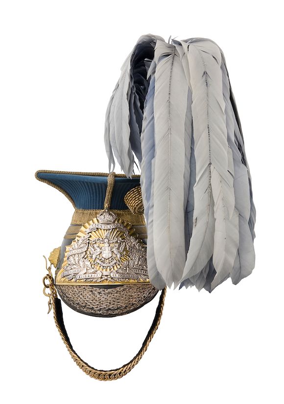 Bonhams : A Very Rare 1856 Pattern Full Dress Lance Cap Of An Officer ...