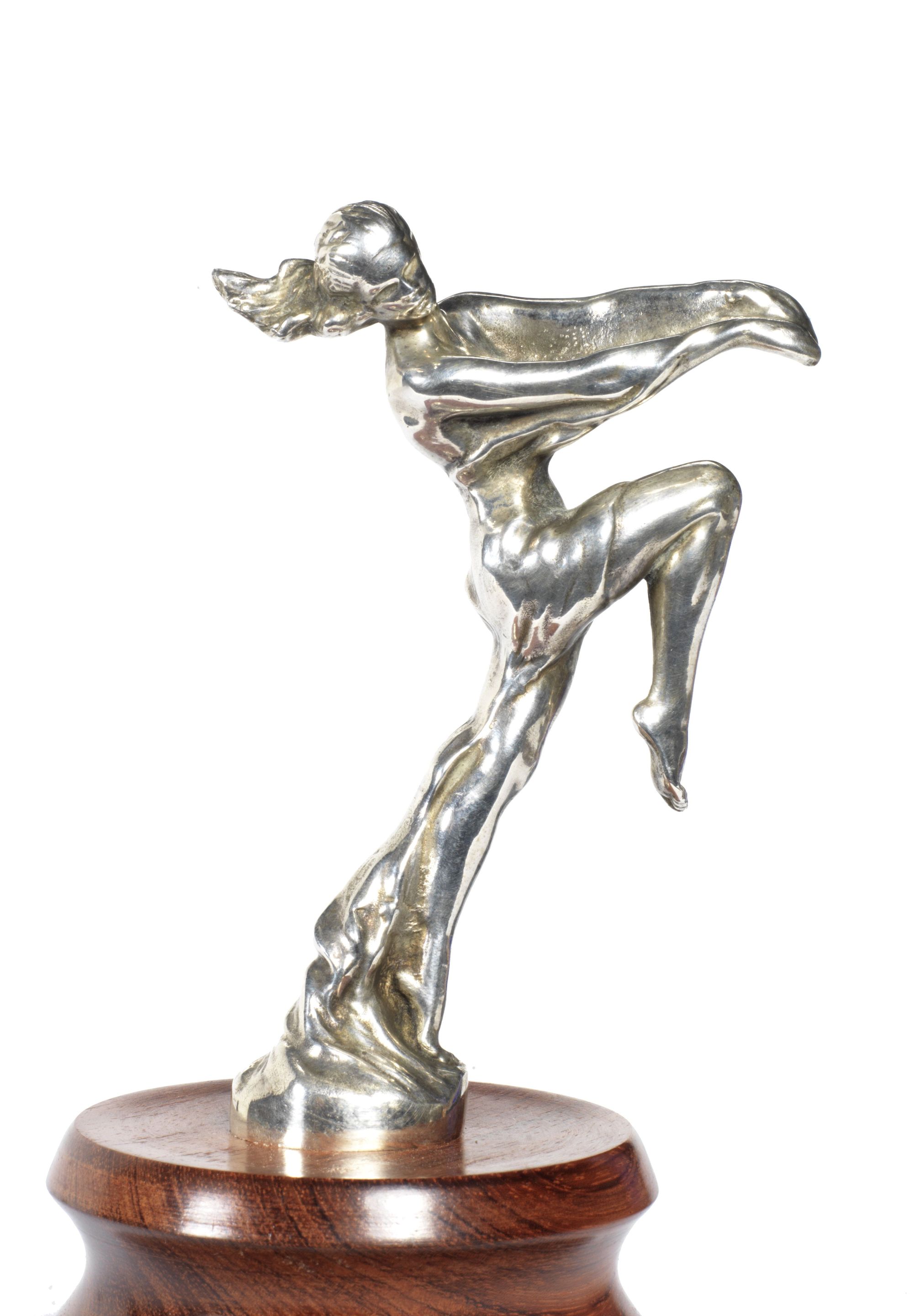 Bonhams Cars : A 'Dancing Nymph' mascot by Maxime Le Verrier, French,