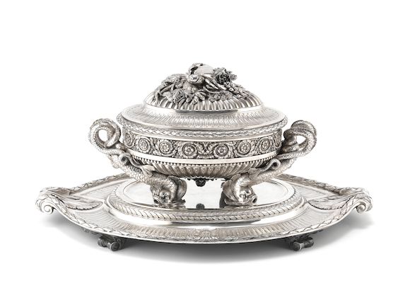 Bonhams : The Sachsen-Teschen Tureen, An important late 18th century ...