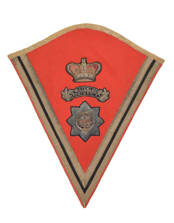 Bonhams : The Rear Cover Of A Shabraque Of An Officer In The Household ...