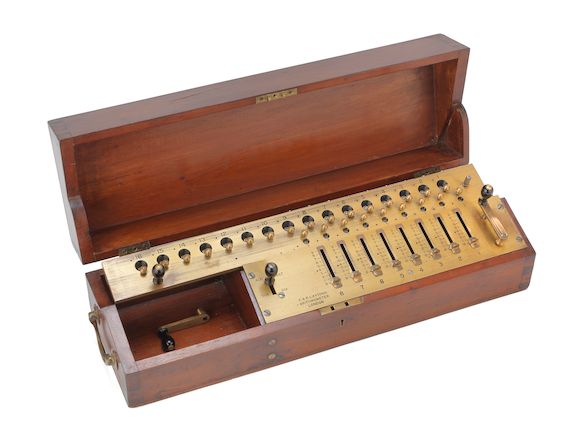 Bonhams : A C & E Layton's Arithmometer, English, early 20th century,