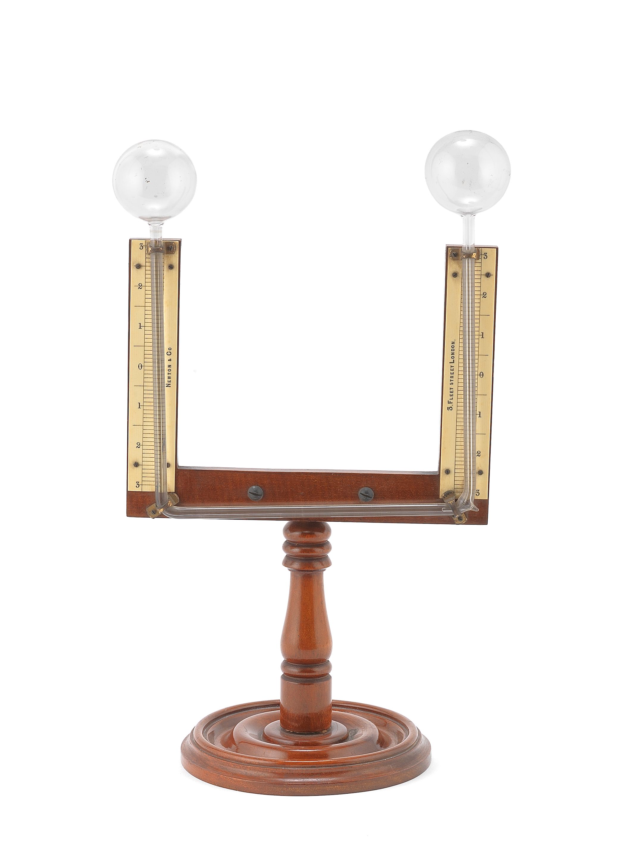 Bonhams : A Newton & Co differential air thermometer or Rumford ...