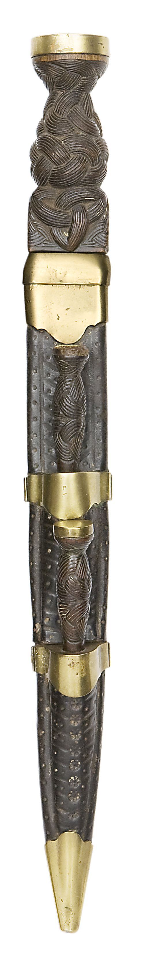 Bonhams : A Scottish Dirk In 18th Century Style