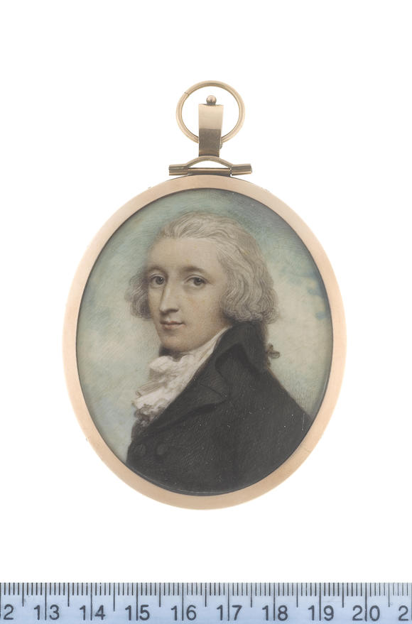 Bonhams Andrew Plimer British 1763 1837 A Gentleman Wearing Black
