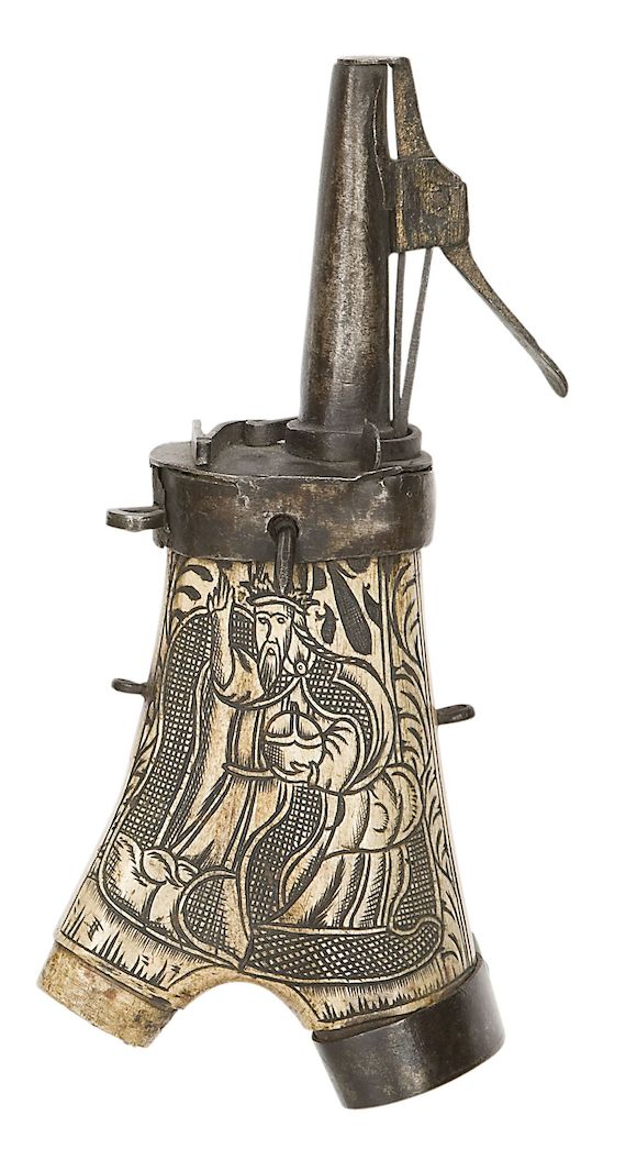 Bonhams : A German Powder-Flask