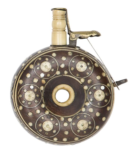 Bonhams : A German Circular Priming-Flask