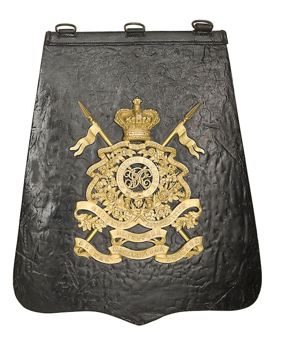 Bonhams : An Officer's Dress Sabretache Of The 16th (Queen's) Lancers
