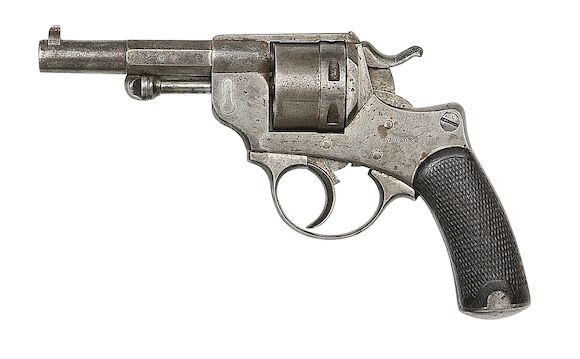 Bonhams : A French 11MM 1873 Model Six-Shot Centre-Fire Military Revolver